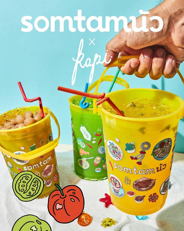 ส้มตำนัว เปิดตัว “Songkran Bucket Somtamนัว x Kapi” กระติกน้ำลวดลายสุด ...